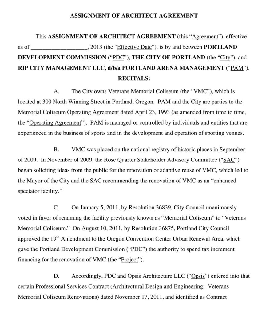 22+ Free Simple Architect Contract Templates - Printable PDF » American ...