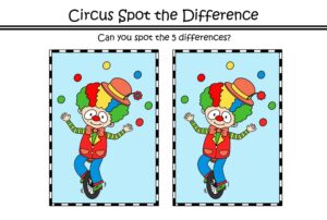 32+ Free Spot the Difference Worksheet Templates - PDF » American Templates