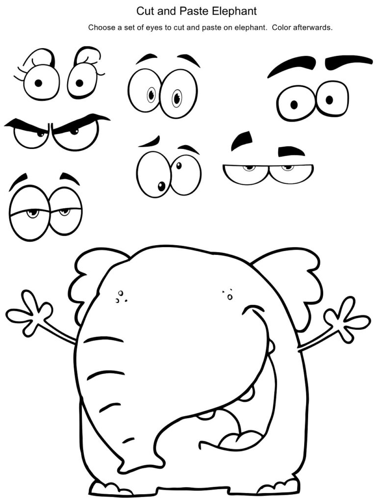 30+ Free Printable Cut and Paste Worksheet Templates - PDF Sample ...