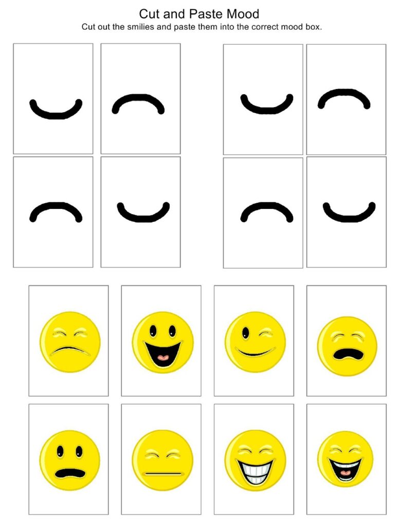 30+ Free Printable Cut and Paste Worksheet Templates - PDF Sample ...