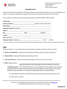 25+ Charitable Donation Receipt Templates (Free Printable) » American ...