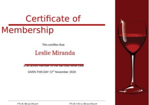 29+ Free Editable Certificate of Membership Templates (MS Word, PDF ...