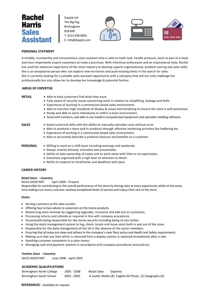 30+ Free Sales Associate Resume Samples & Templates (PDF, Word ...