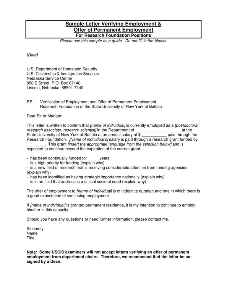 35+ Free Employment Verification Letter Samples & Templates (PDF ...