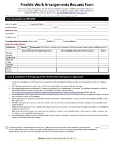 50+ Free Work From Home Form Templates » American Templates