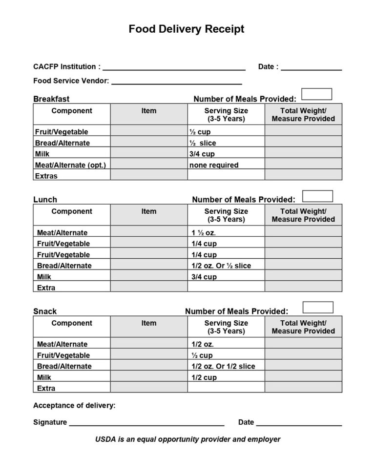 10+ Free Delivery Slip Templates - Excel, DOC, PDF » American Templates