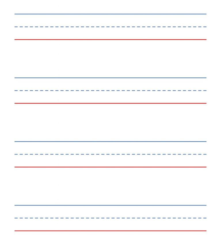 30+ Free Printable Notebook Paper (PDF for Printing) » American Templates