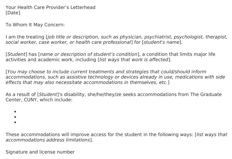 26+ Free Mental Health Letter Templates - Printable PDF, MS Word ...