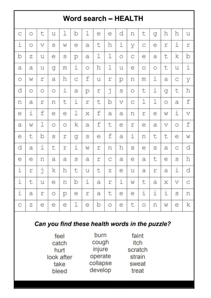 Free 100 Hard Word Search Puzzles Printable » American Templates