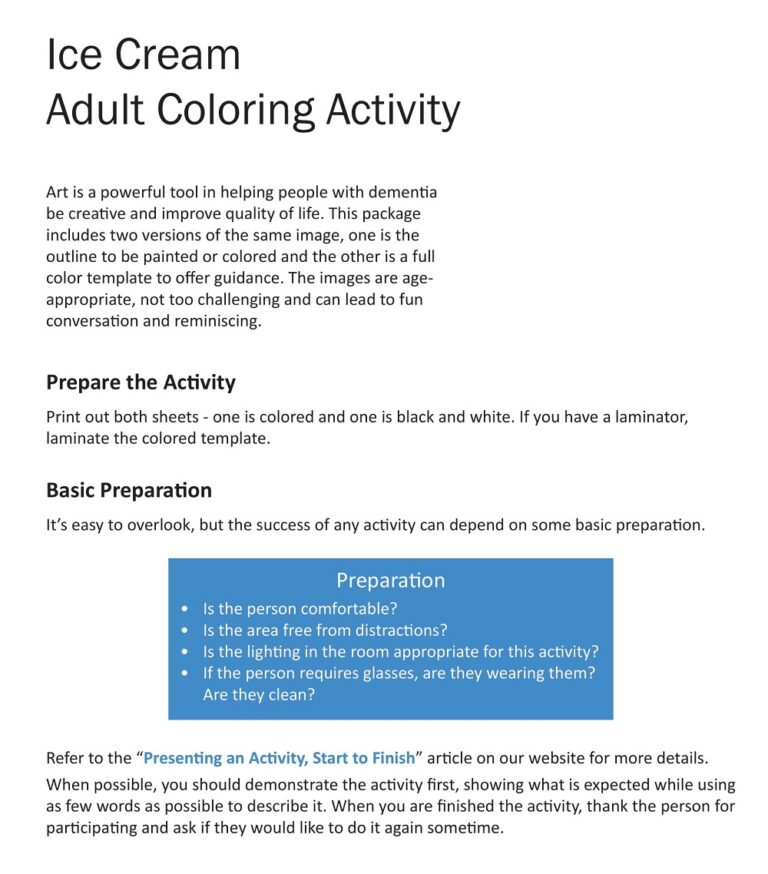25+ Free Printable Dementia Activities Sheets » American Templates