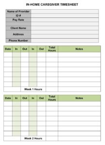 28+ Free Printable Home Health Aide Timesheet Templates - Simple PDF ...
