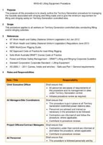 24+ Free Lifting Equipment Register Templates (MS Excel, PDF ...