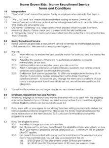 20+ Free Printable Nanny Timesheet Templates - Sample PDF » American ...