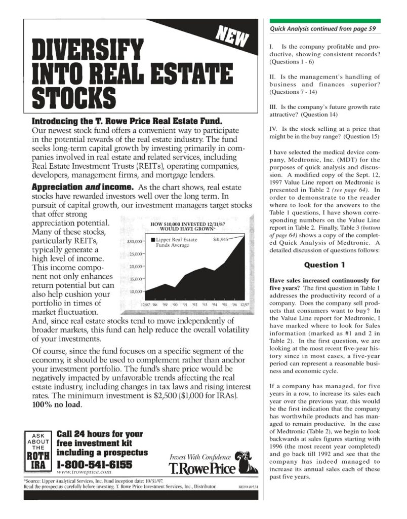 25+ Free Printable Stock Analysis Templates - PDF, Excel » American ...