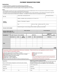 25+ Free Printable Payment Requisition Form Templates (Word, PDF ...