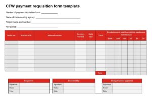 25+ Free Printable Payment Requisition Form Templates (Word, PDF ...