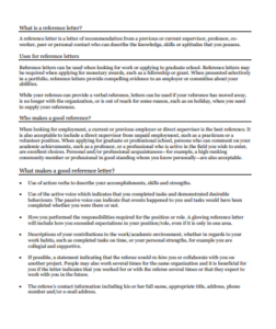 45+ Free Personal / Character Reference Letter (Download) » American ...