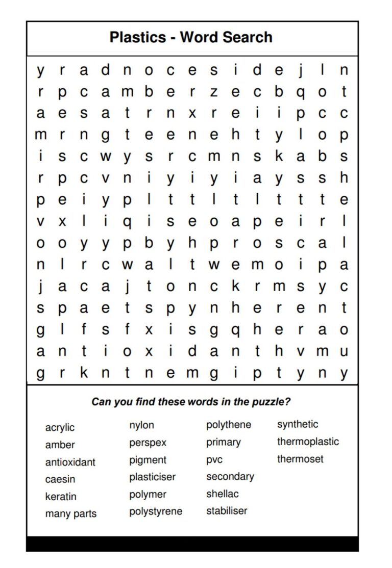 Free 100 Hard Word Search Puzzles Printable » American Templates
