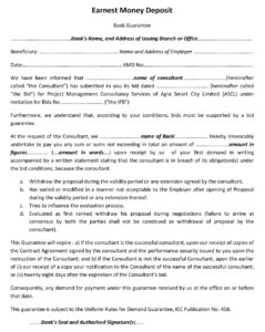 15+ Free Good Faith Deposit Agreement Form & Templates - PDF, DOC ...