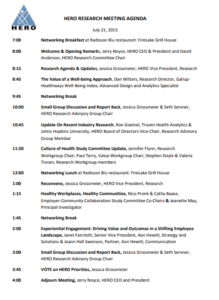 15+ Academic Research Agenda Templates - Sample PDF, Word » American ...