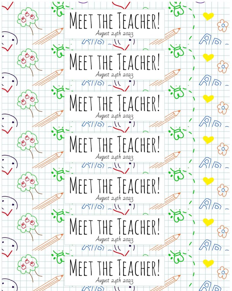 32+ Free Editable Classroom Label Templates - Printable PDF » American ...